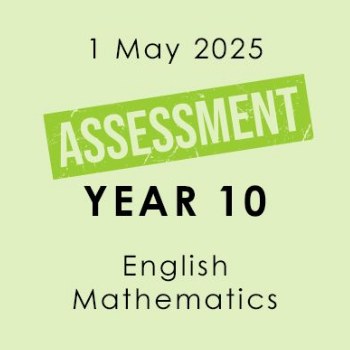 Plymstock School - Year 10 English & Mathematics Assessments